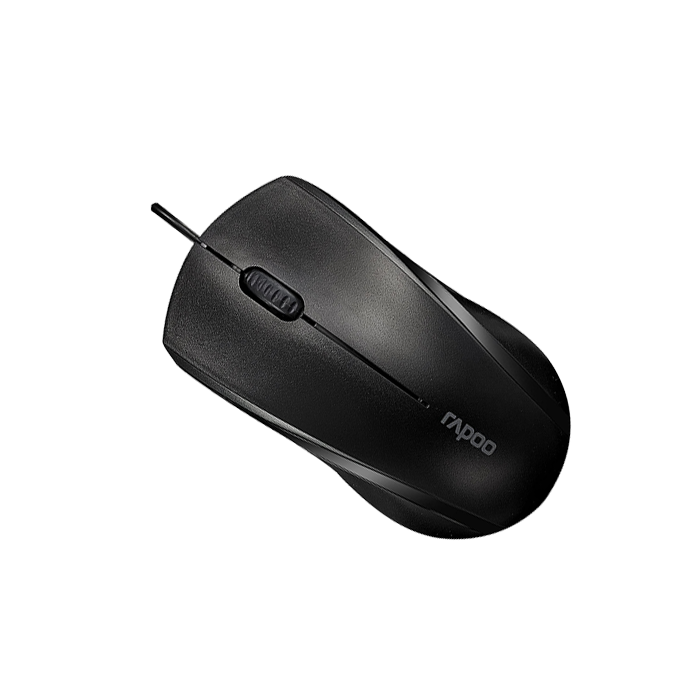 Rapoo N1200 Wired Optical Mouse Price in Nepal